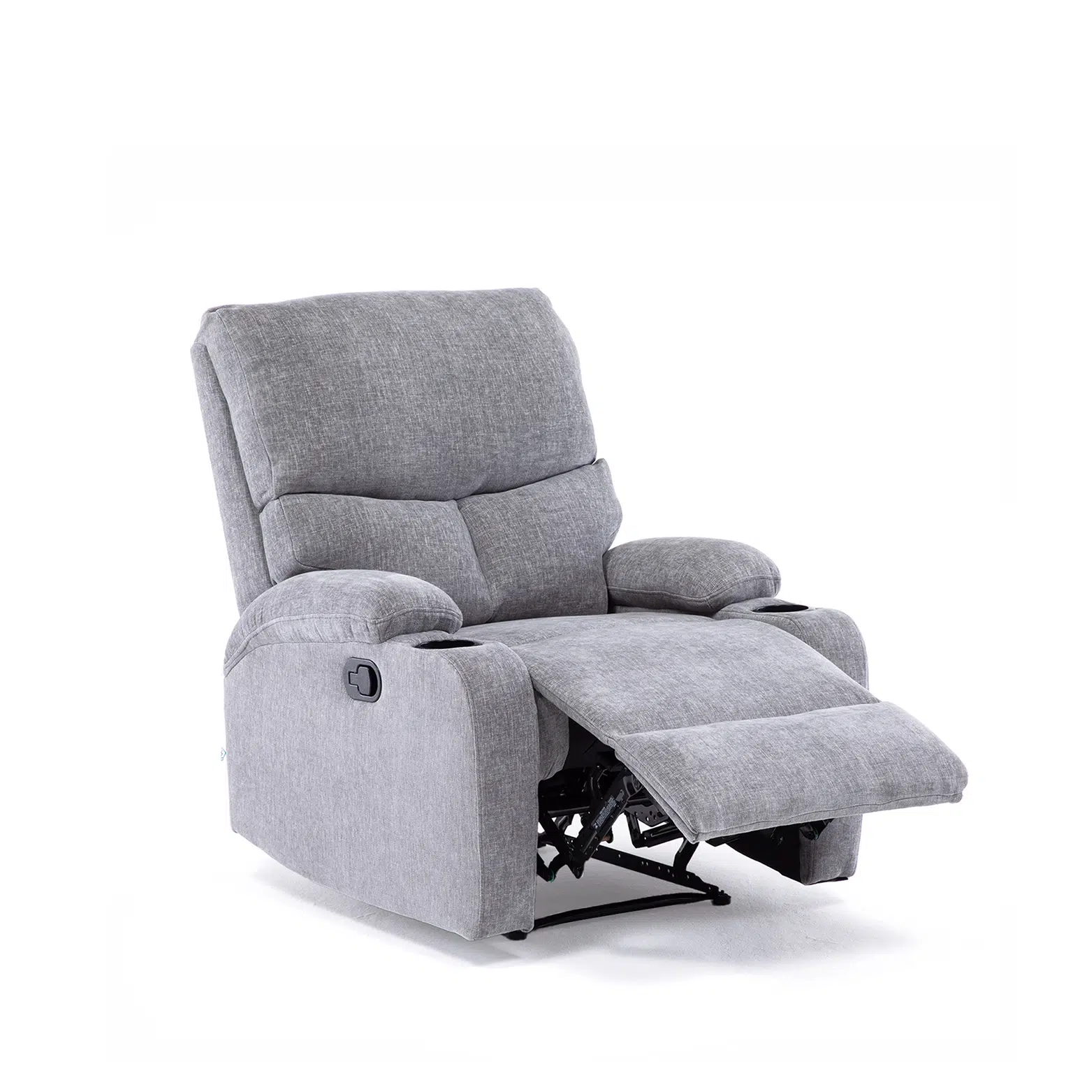 BERGERE RECLINABLE DANTE GREY CON POSAVASOS - Vys Spa